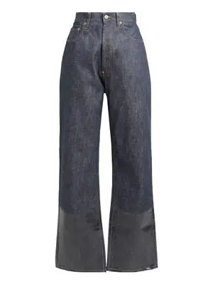 MAISON MARGIELA Maison Margiela Straight-Leg Rubberized Jeans