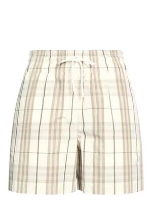 Burberry Printed Poplin Drawstring Shorts - No