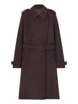 Loro Piana Kerril Trench Coat - Black