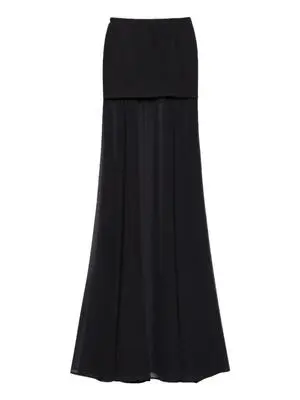 ANIYE BY Lavinia Layered Maxi Skirt - Black