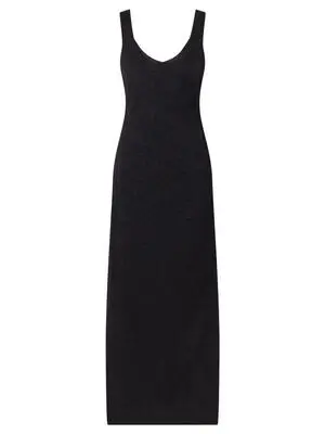 DRIES VAN NOTEN Dries Van Noten Sleeveless Floral Jacquard Maxi Dress