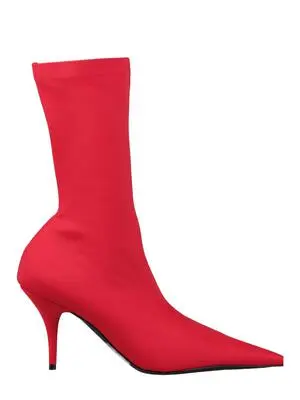 Balenciaga Sock Ankle Boots - Red