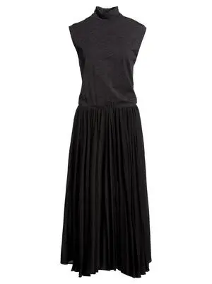 Brunello Cucinelli Pleated Dress - Black