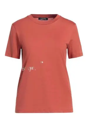 Max Mara Max Mara Printed Short-Sleeve T-Shirt Red