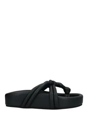 MAISON MARGIELA Thong Flip Flops - Black