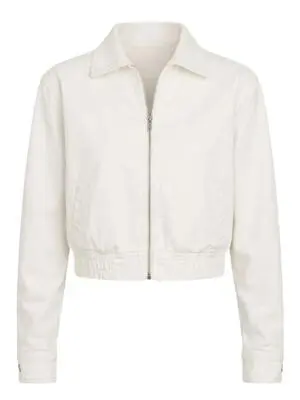 NILI LOTAN Najac Denim Jacket - Cream