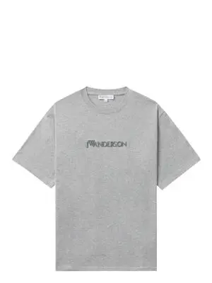 J.W.ANDERSON Logo Embroidered T-shirt - No
