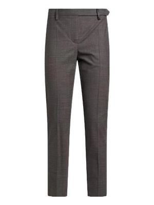 Brunello Cucinelli Tailored Straight-leg Wool Trousers - Grey