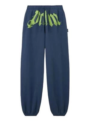 Palm Angels Elasticated-waistband Track Pants - Blue