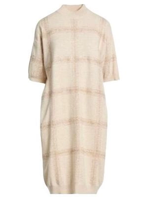Brunello Cucinelli Knit Dress With Sequins - No