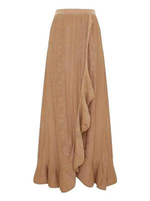 ZIMMERMANN Zimmermann Aster Pointelle Knit Skirt