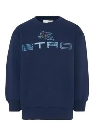 Etro Logo Pullover - Blue