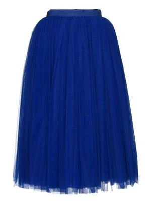 Dolce & Gabbana Midi Tulle Skirt - Blue