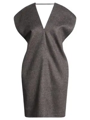 Brunello Cucinelli Sleeveless V-neck Dress - Black