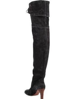 Chloé Over-the-knee Suede Boots - Black