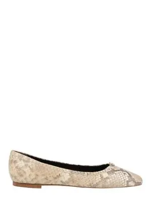 CHLOÉ Chloe Snake-Print Ballet Flats