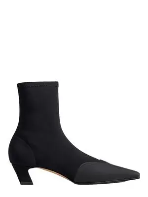 Khaite Nevada Ankle Boots - Black