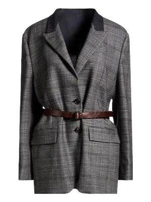 Brunello Cucinelli Prince Of Wales Check Wool Blazer - Blue