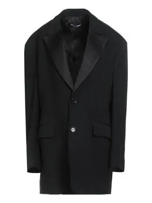Dolce & Gabbana Single-breasted Coat - Black