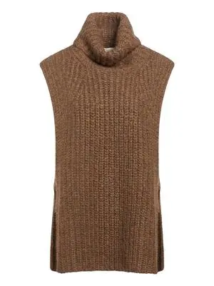 Isabel Marant Étoile Isabel Marant Solid Sleeveless Knit Vest Brown