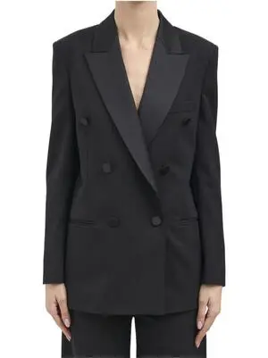 DONDUP Double-breasted Blazer - Black