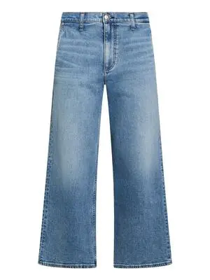 RAG & BONE Rag & Bone Wide-Leg Denim Trousers