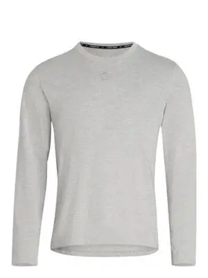 MARINE SERRE Moon-embroidered T-shirt - Gray