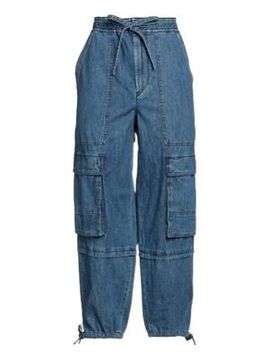 ISABEL MARANT ÉTOILE Isabel Marant Etoile Medium Drawstring Cargo Jeans