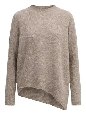 ALLSAINTS ALLSAINTS Asymmetric Panelled Jumper