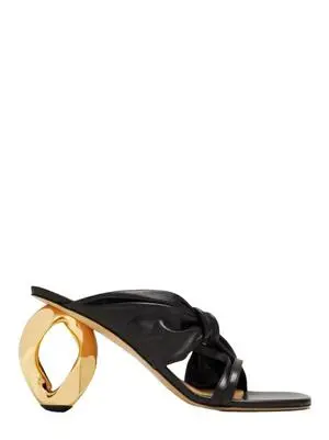 J.W.ANDERSON Strap Heel Mules - Black