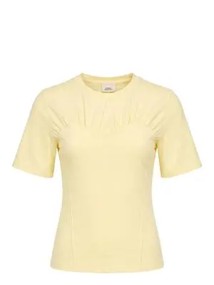 Isabel Marant Étoile Solid Color T-shirts - Yellow