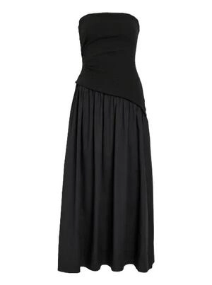 STAUD Staud Nia Panelled Asymmetric Dress