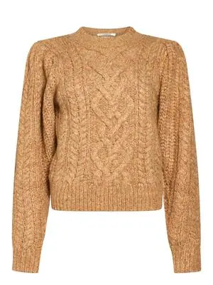 Isabel Marant Étoile Solid Color Jumpers - Camel