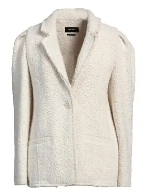 Isabel Marant Étoile Single-breasted Bouclé Blazer - White