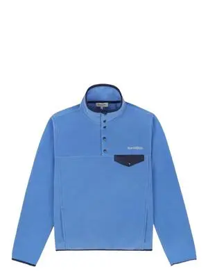 SPORTY  RICH Sporty & Rich High Neck Jumper With Button Fastening - No