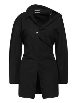 Jacquemus Long Solid-color Shirt - Black