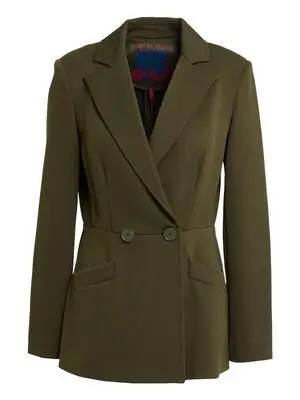 MAXCO. Max&co. Double-breasted Blazer - Green