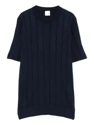 Eleventy Crew-neck T-shirt - Blue