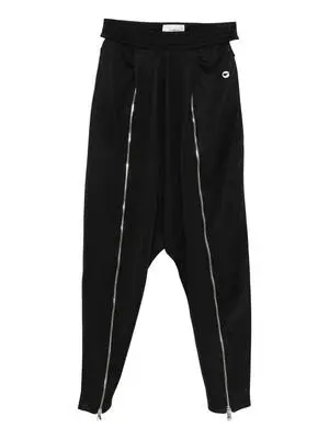 Coperni Sarouel Track Pants With Zipper Detail - Black
