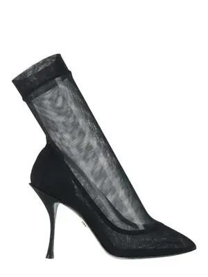 Dolce & Gabbana Sock Ankle Boots - Black