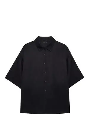 ANINE BING Anine Bing Coco Button-Up Shirt Black
