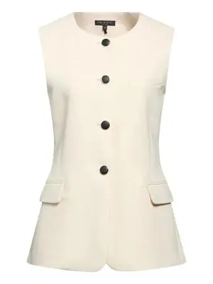 Rag & Bone Sleeveless Jacket - Ivory