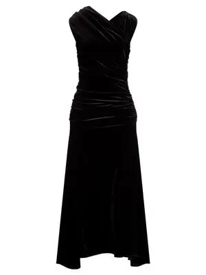GANNI Ganni Flared Chenille Dress