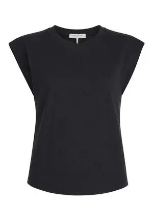 Rag & Bone Solid Color T-shirts - Black