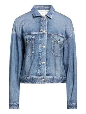Rag & Bone Classic Denim Shirt Jacket - Blue