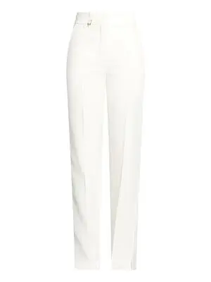 Jacquemus Solid Straight-leg Pants - White