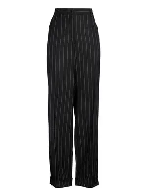 DOLCE & GABBANA Dolce & Gabbana Striped Wide-Leg Trousers