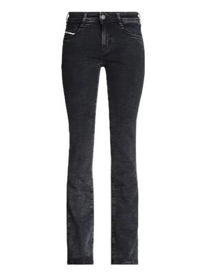 DIESEL® Stretchy Flared Jeans - Black