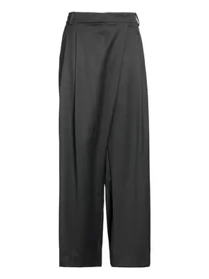 GANNI Wide-leg Trousers - Black