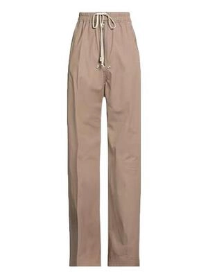 Rick Owens Loose Fit Long Pants - Sand-colored